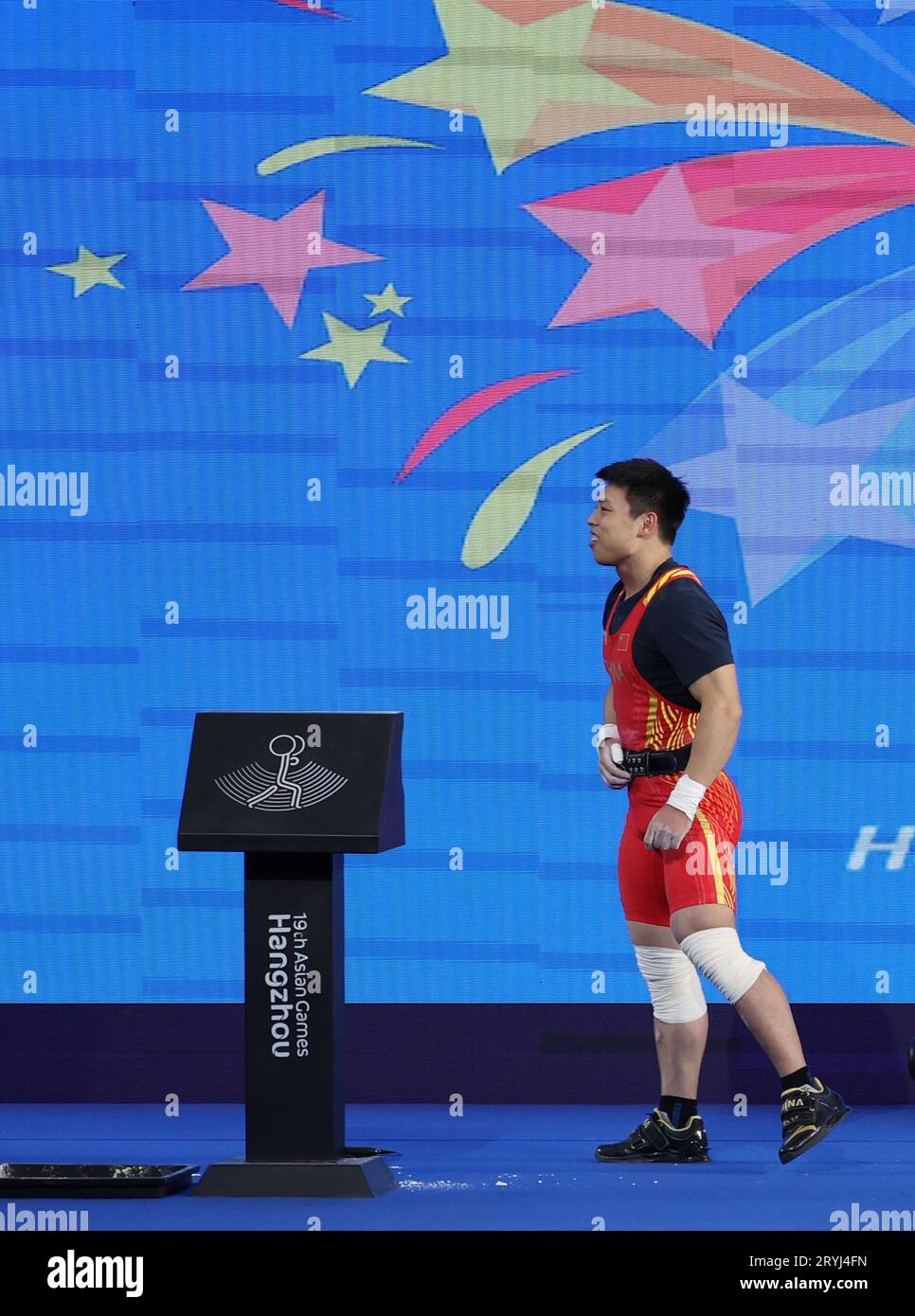 Hangzhou, China's Zhejiang Province. 1st Oct, 2023. Chen Lijun of China ...