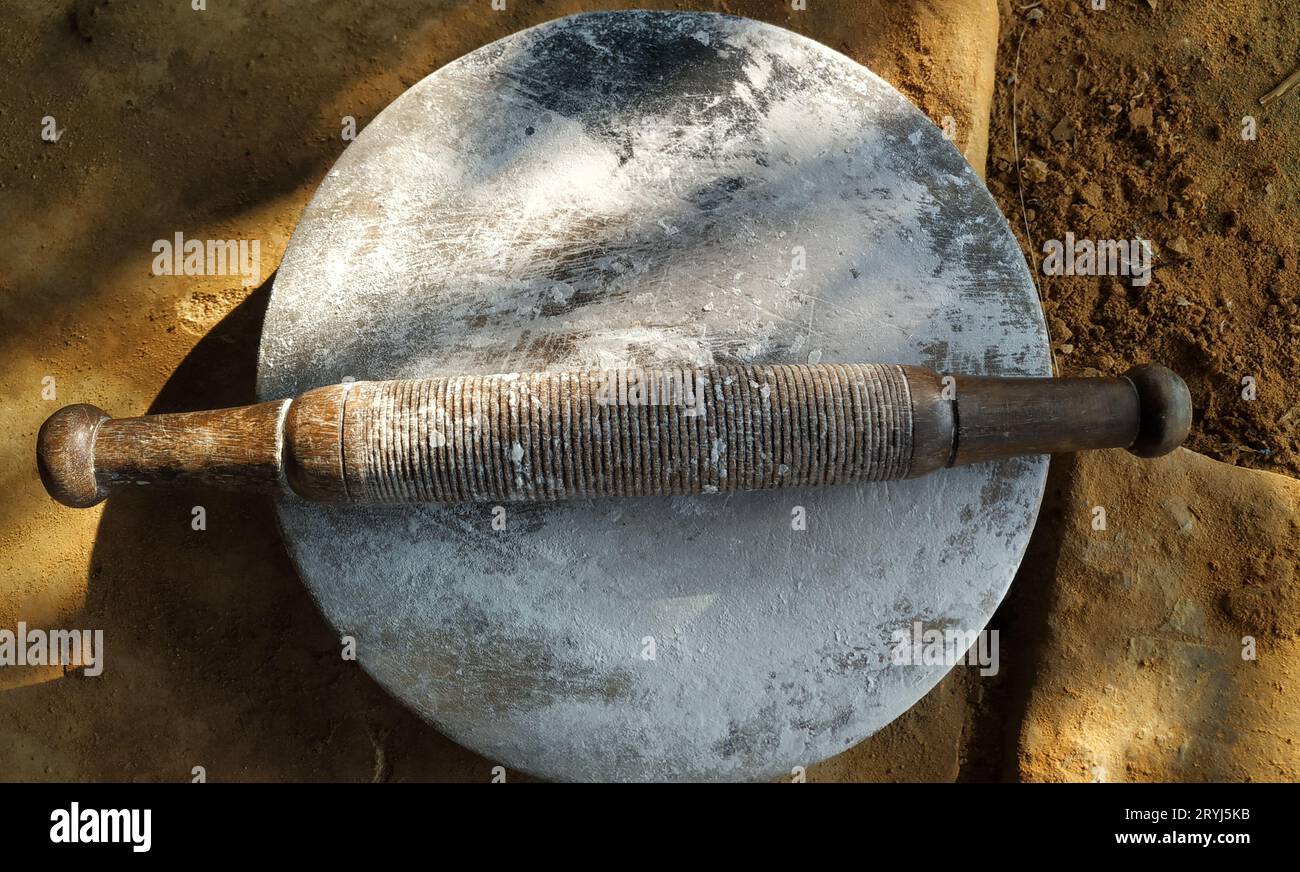 rice flour tortilla flat mortar Stock Photo - Alamy