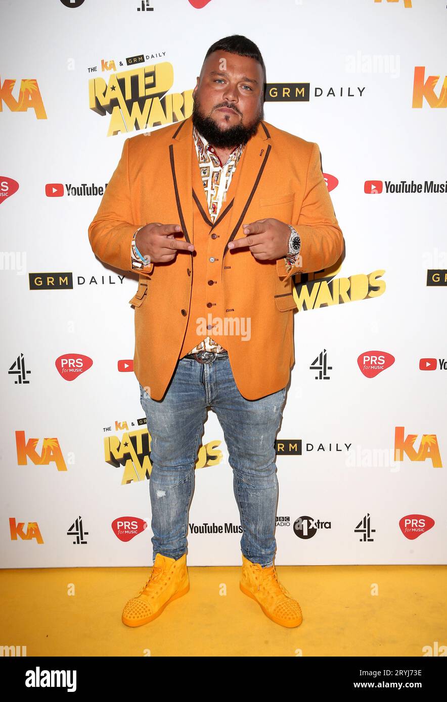Charlie Sloth attends the UK Grime and Hip Hop event, the KA & GRM ...