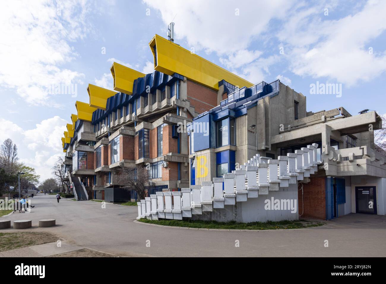 Sports hall design hi-res stock photography and images - Alamy