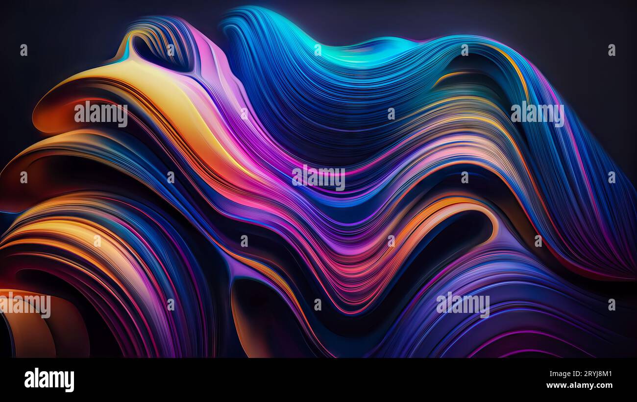 3D Abstract Background Stock Photo - Alamy