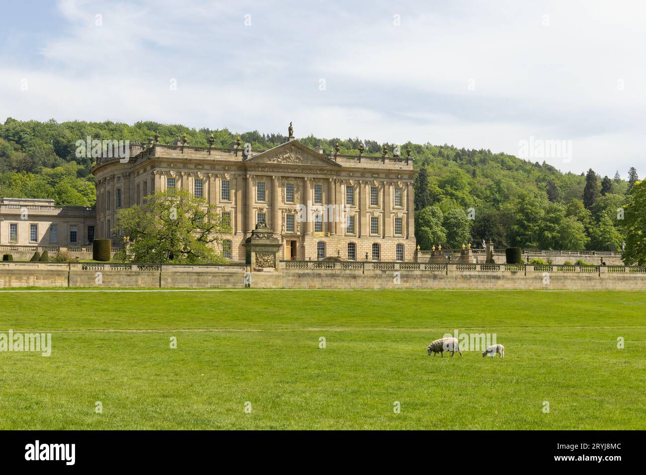 Chatsworth house trust hi-res stock photography and images - Alamy