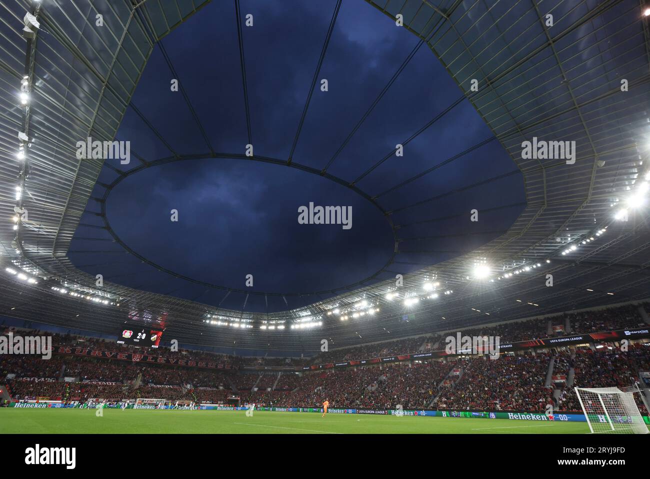 Leverkusen, Deutschland. 21st Sep, 2023. firo: 09/21/2023, football ...