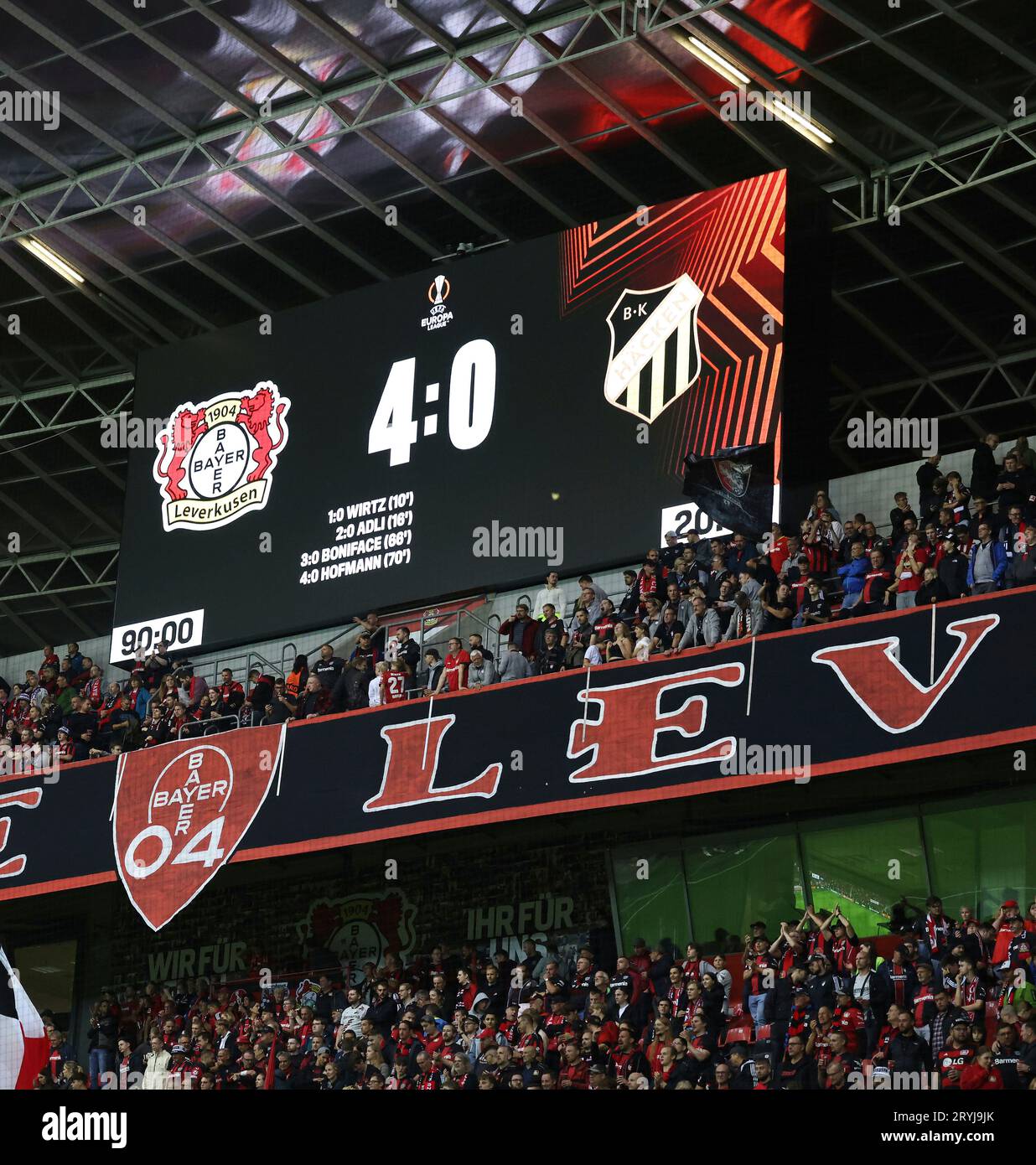 Bayer 04 leverkusen bk hacken hi-res stock photography and images - Alamy