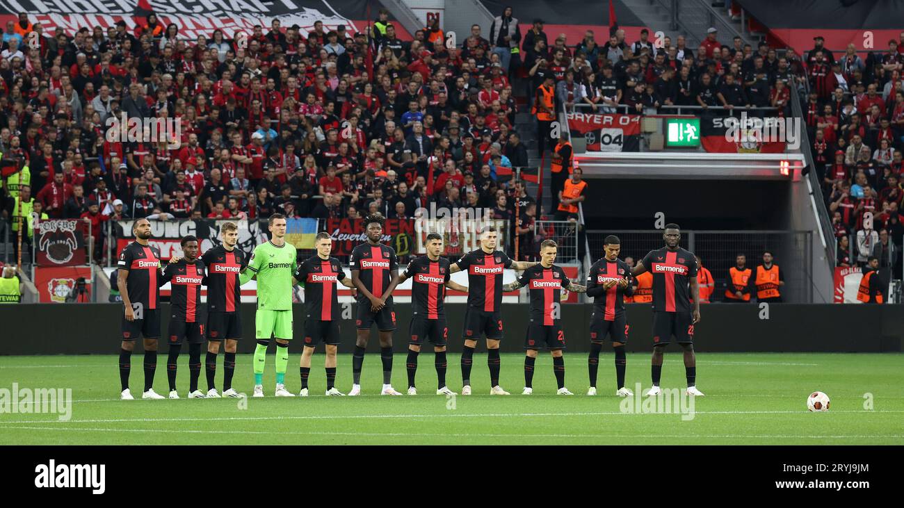 Leverkusen, Deutschland. 21st Sep, 2023. firo: 09/21/2023, soccer ...
