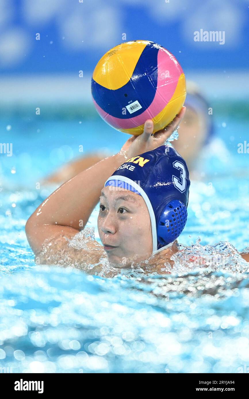 Hangzhou, China's Zhejiang Province. 1st Oct, 2023. Yan Jing of China ...