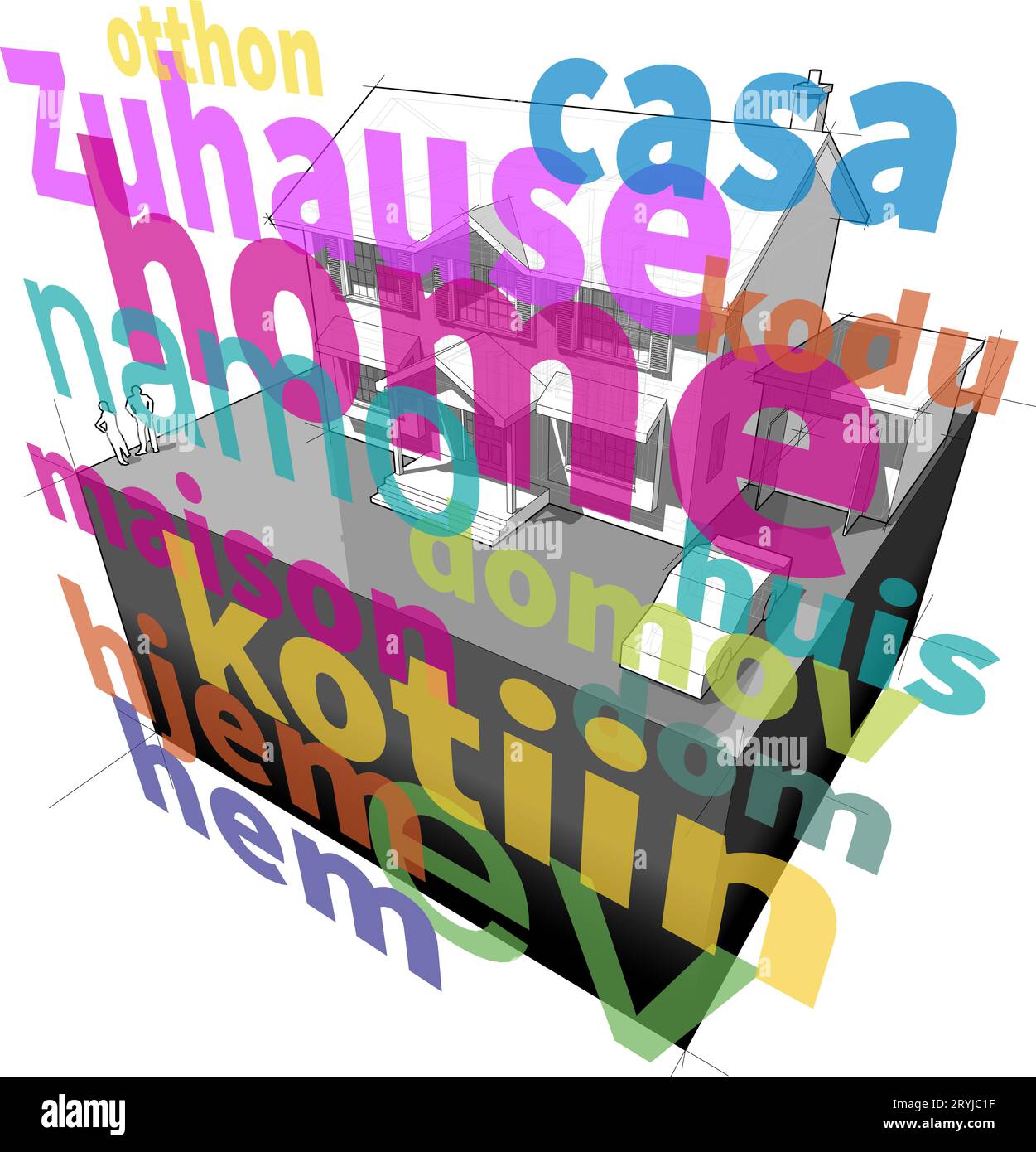 Colonial perspective Cut Out Stock Images & Pictures - Alamy