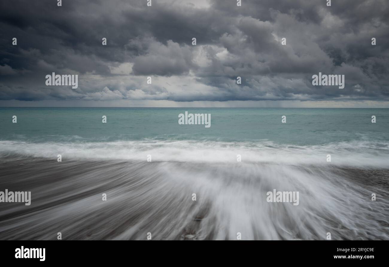 Windy day at the seaside hi-res stock photography and images - Alamy