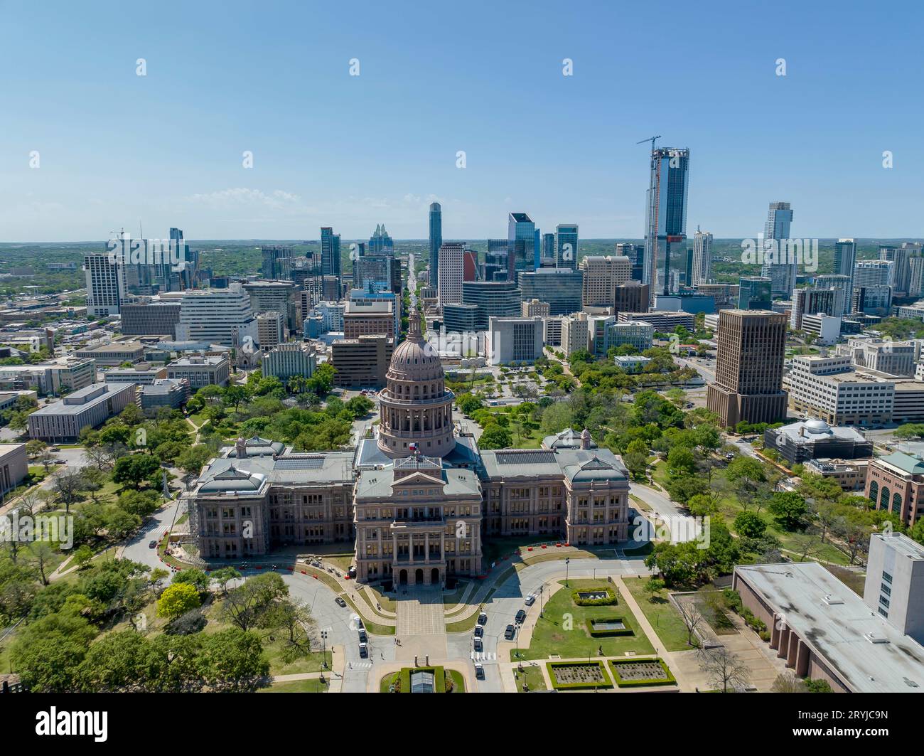 Texas state university aerial hi-res stock photography and images - Alamy