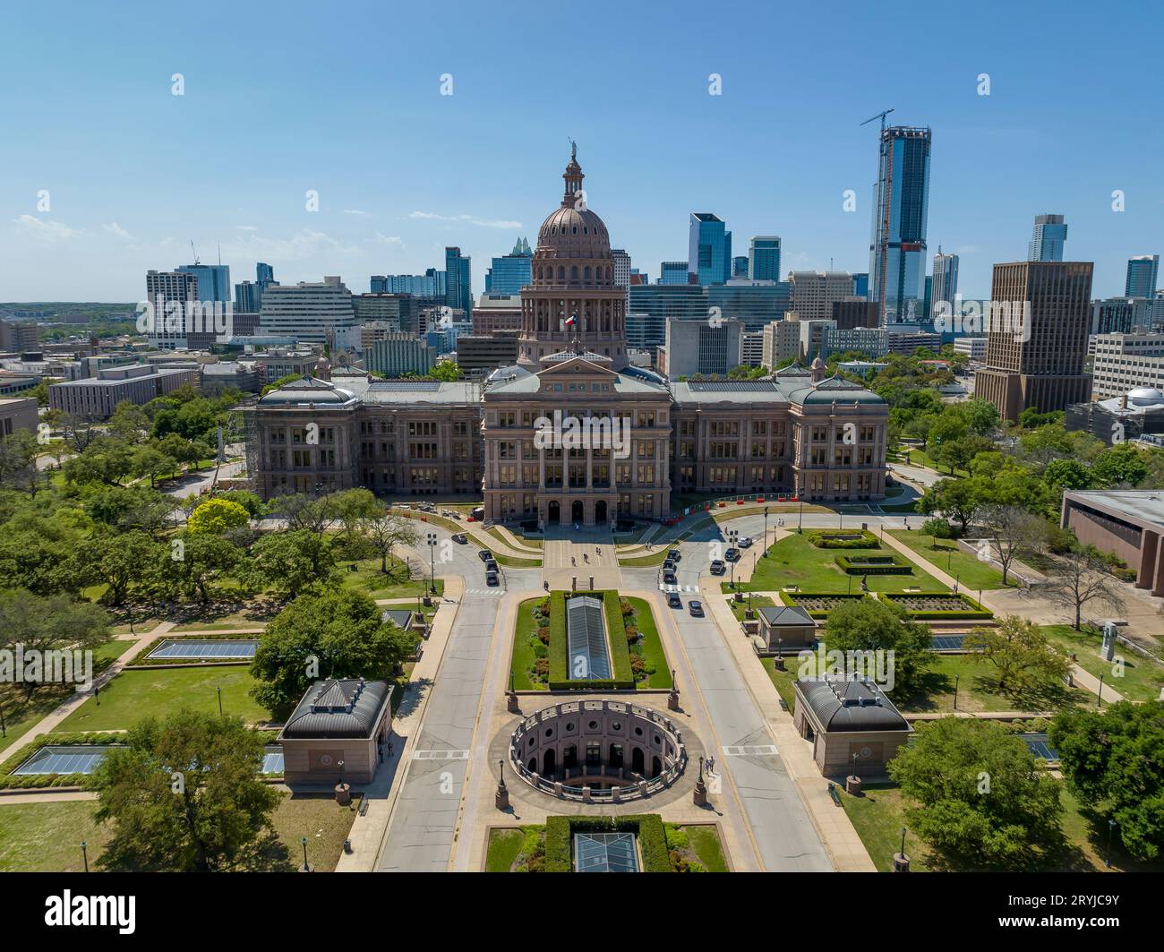 Texas state university aerial hi-res stock photography and images - Alamy