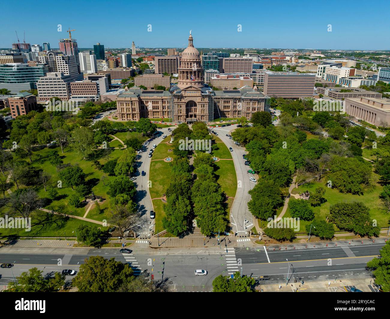 Texas state university view hi-res stock photography and images - Alamy