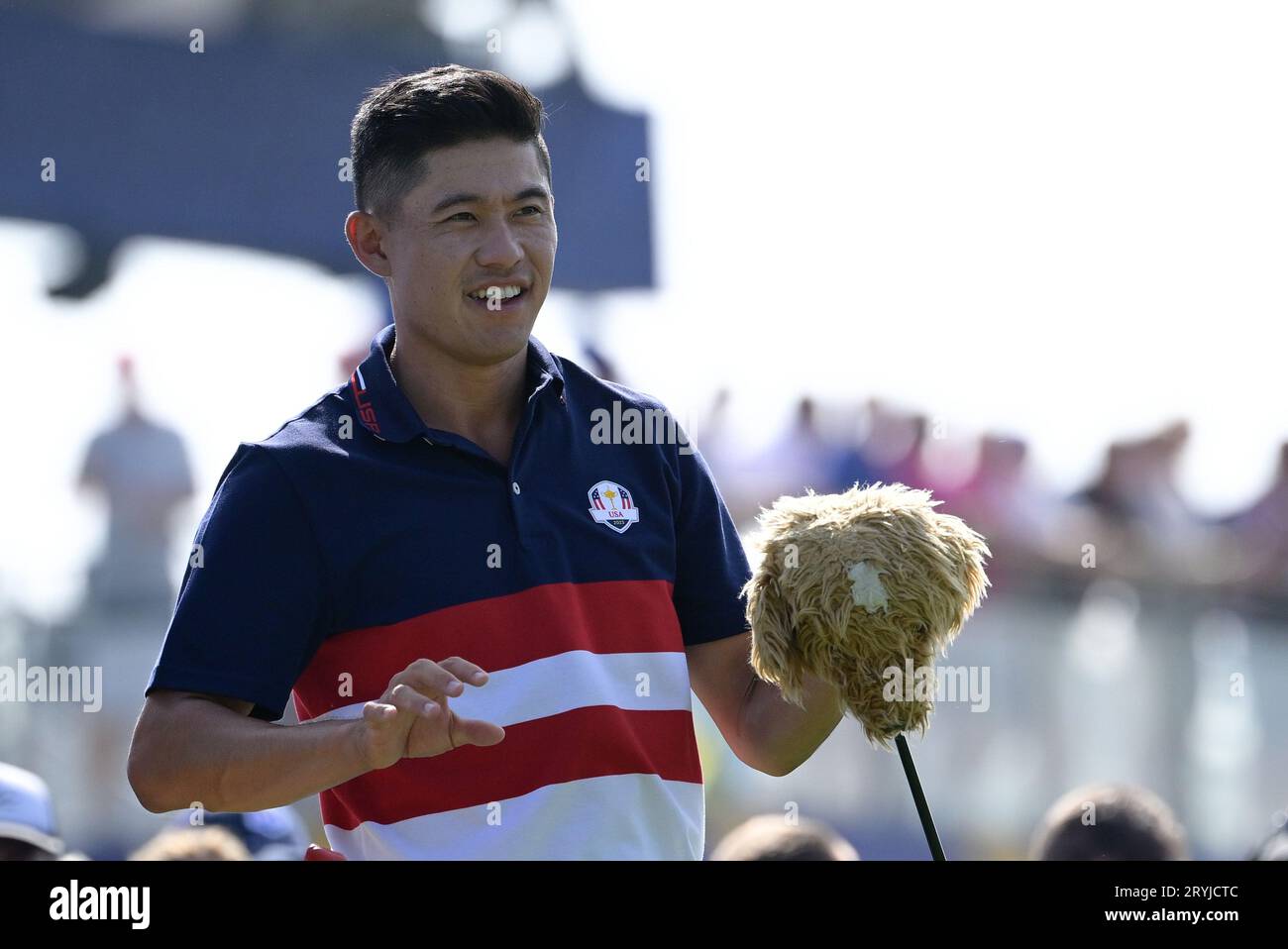 Rome, Italy. 01st Oct, 2023. Collin Morikawa (USA) during the Ryder Cup ...