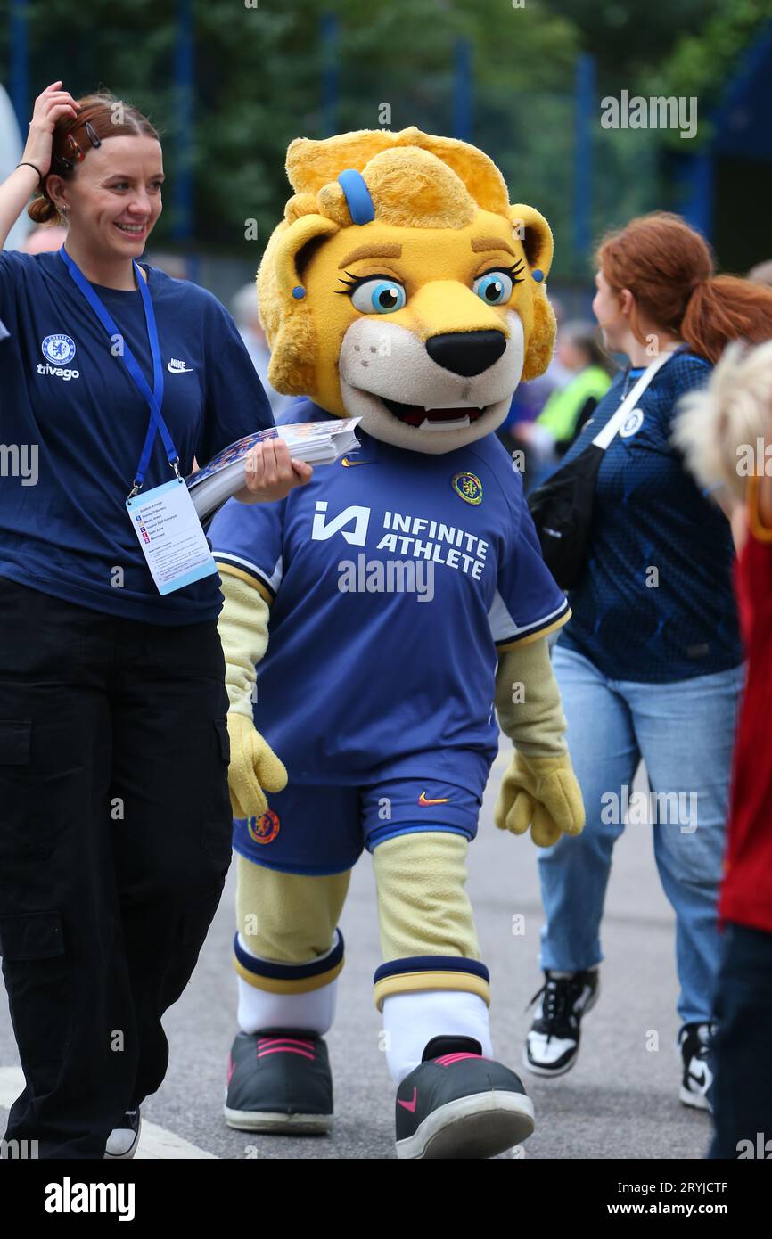 London, UK. 1st October 2023; Stamford Bridge, London, England: Womens ...