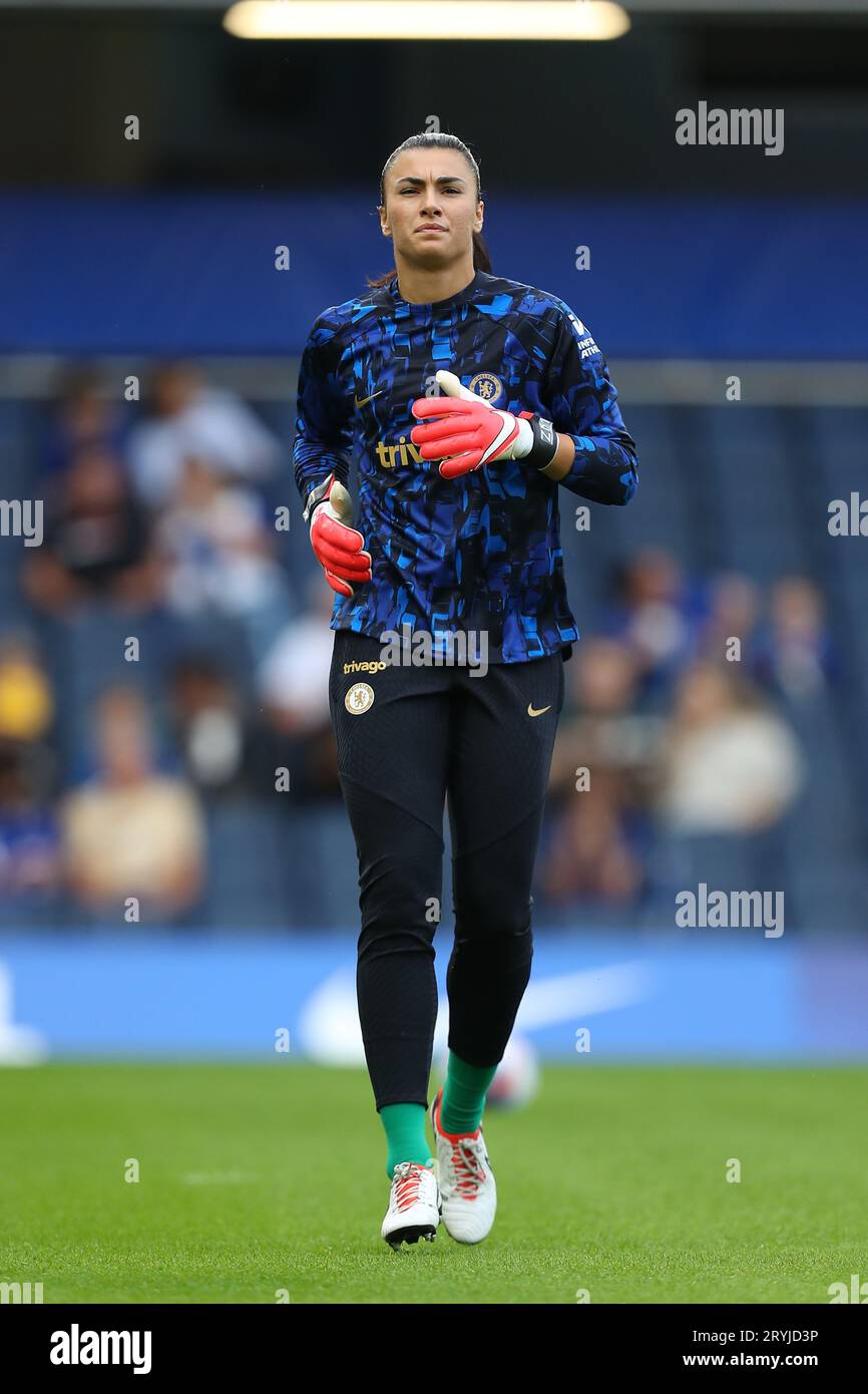 London, UK. 1st October 2023; Stamford Bridge, London, England: Womens ...