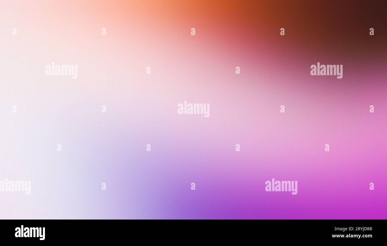 Pink white purple orange grainy, gradient background, smooth colors ...