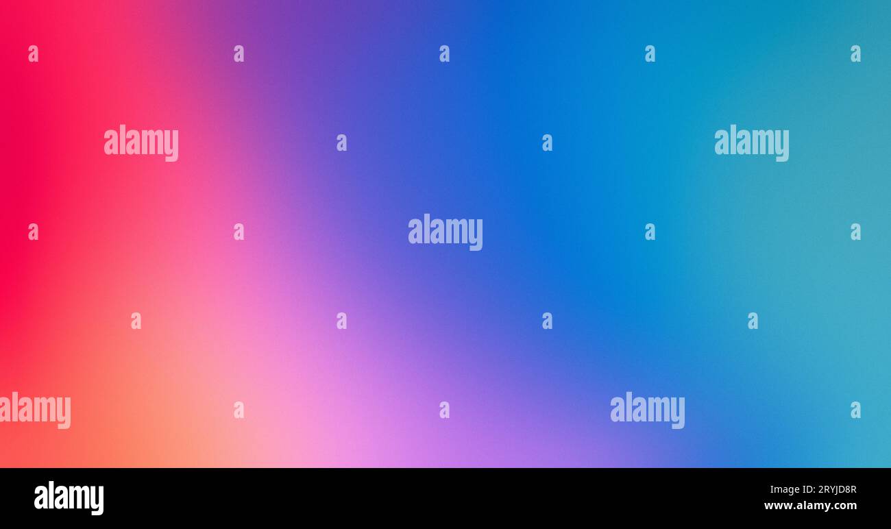 Abstract color gradient pattern, noise grainy texture effect, red pink ...