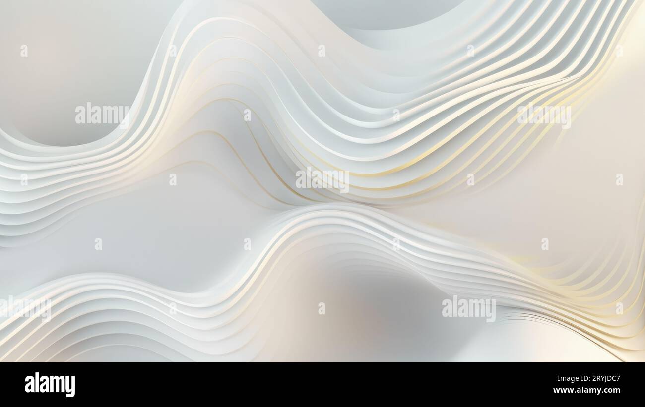 Abstract 3D White Background Stock Photo - Alamy
