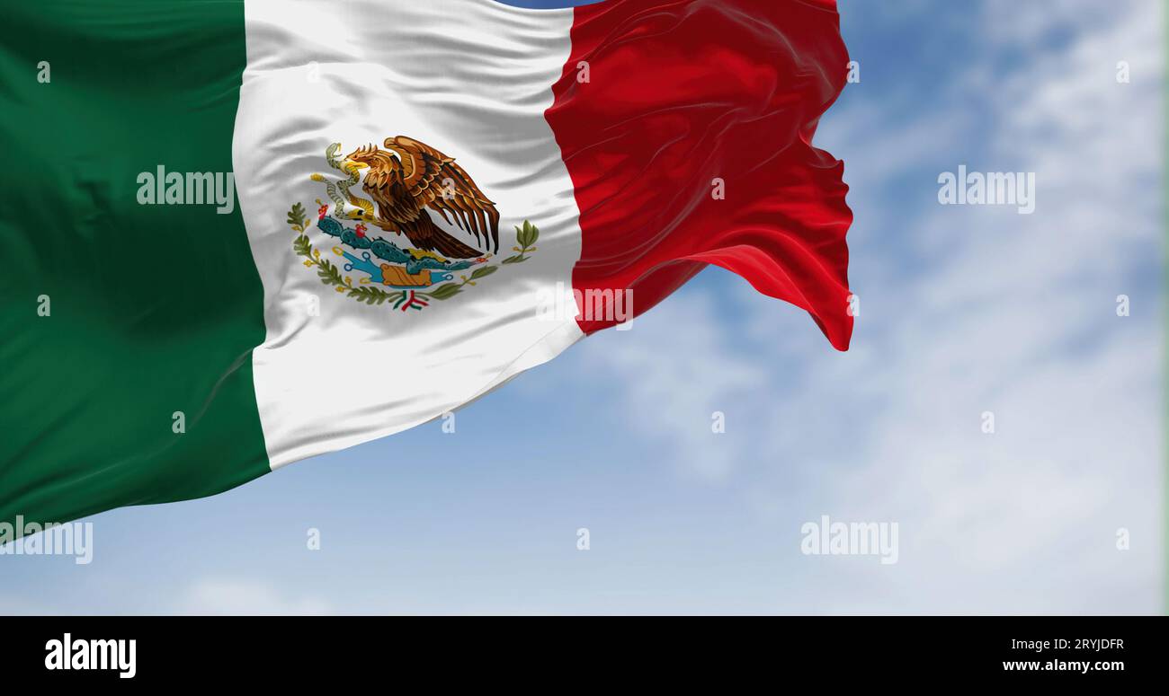 Tricolor mexican flag hi-res stock photography and images - Alamy