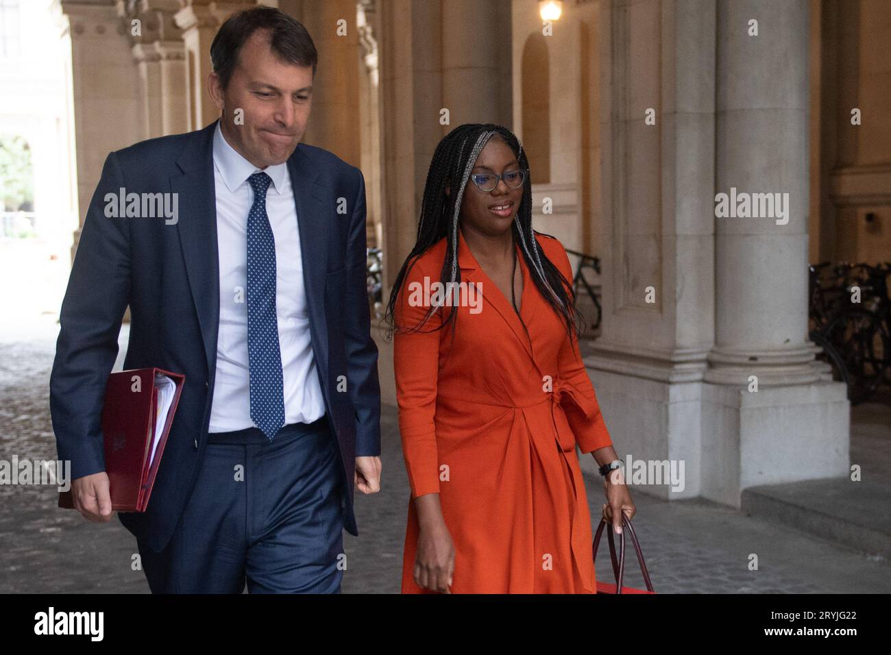 London, UK. 12 Sep 2023. John Glen - Chief Secretary to the Treasury (L ...