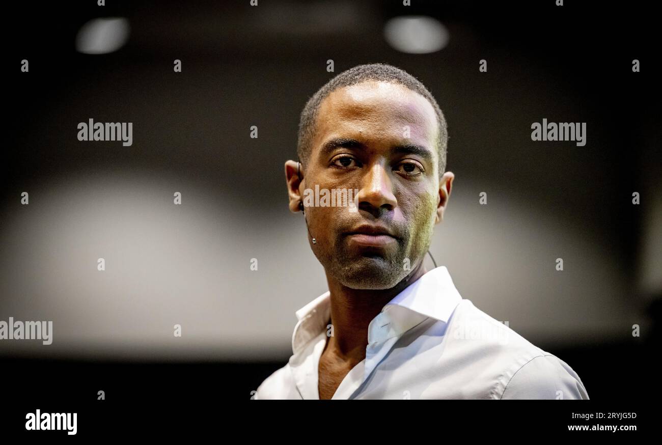 THE HAGUE - The new list leader Edson Olf during his speech during the ...