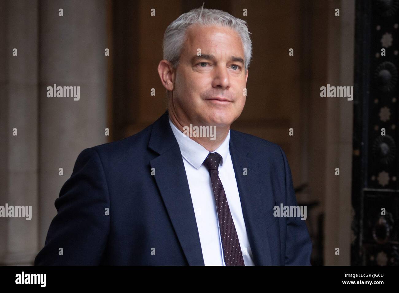 London, UK. 12 Sep 2023. Steve Barclay - Secretary of State for Health ...