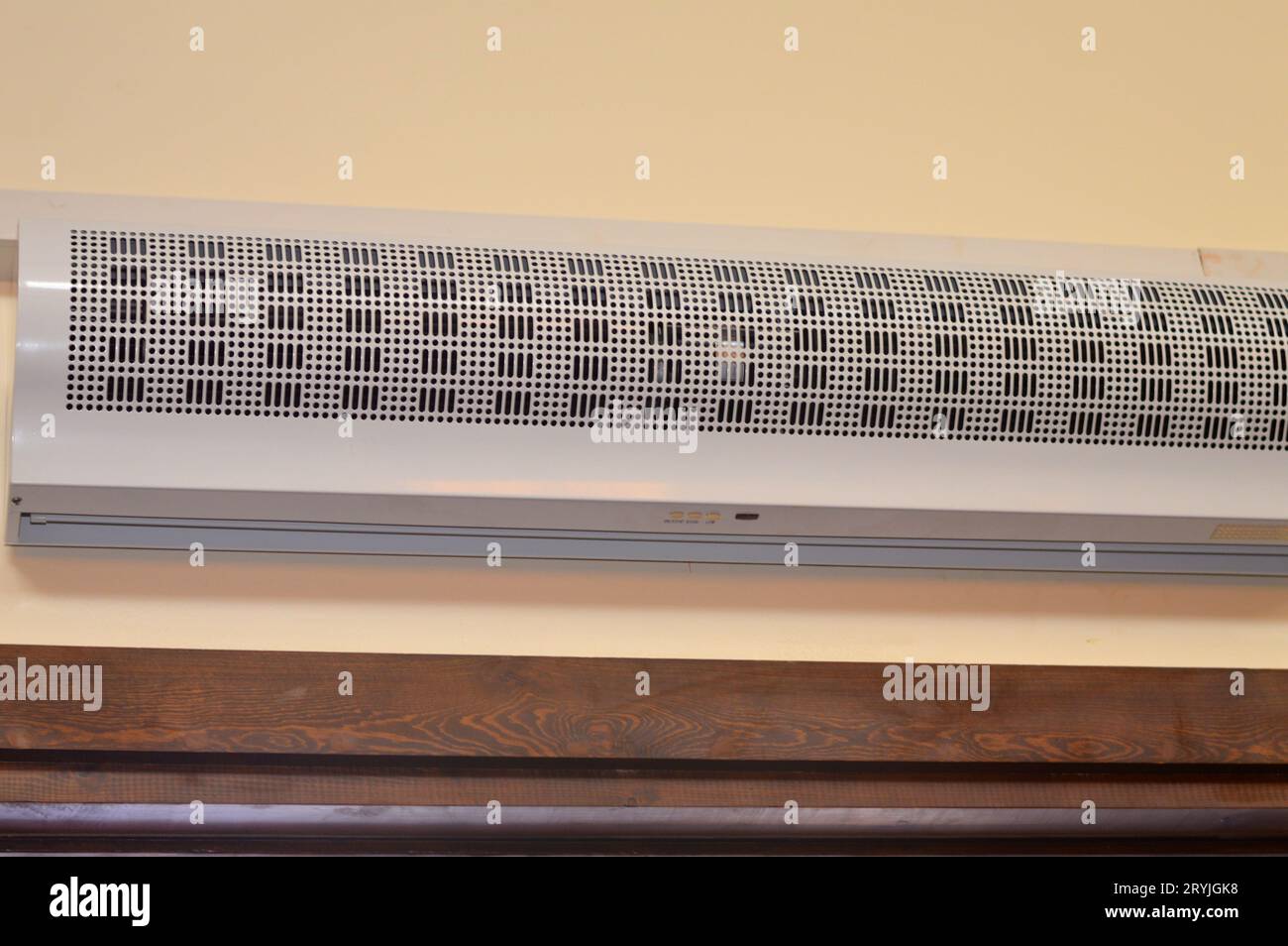 Air curtain, Air door, a fan powered device used for separating two ...