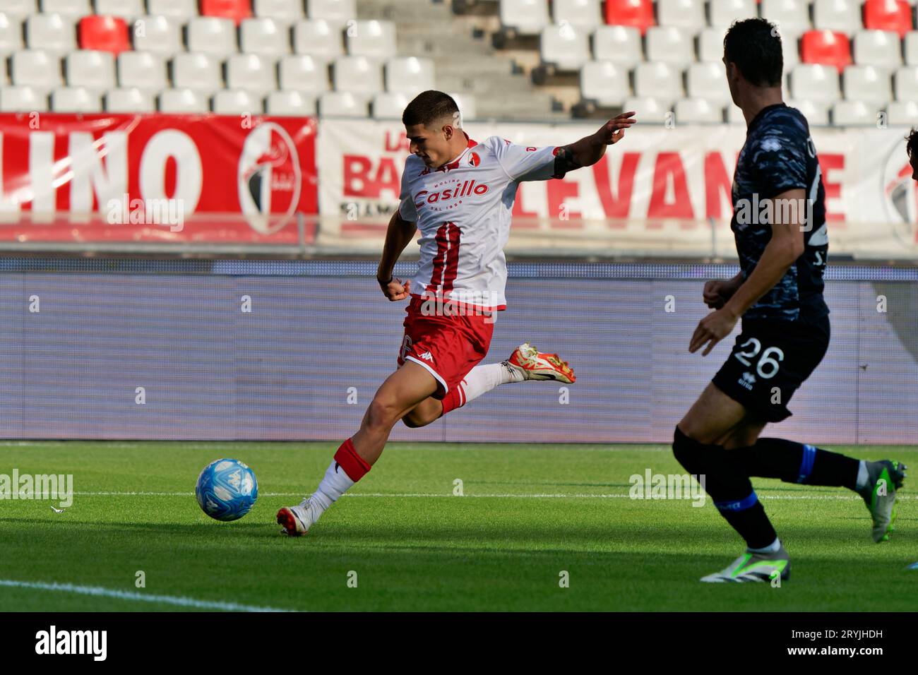 Bari, Italy. 01st Oct, 2023. Ilias Koutsoupias (SSC Bari) during SSC ...