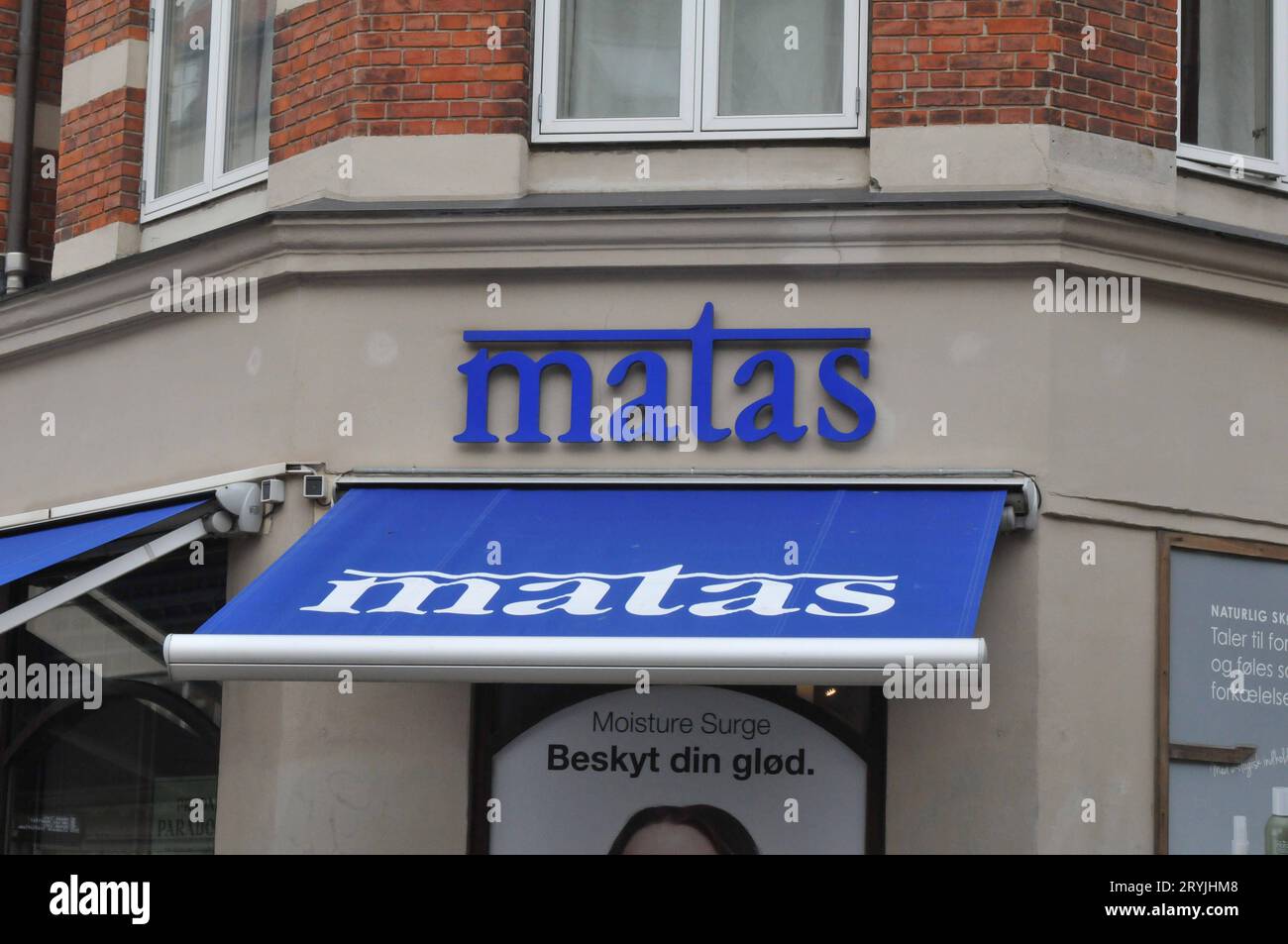 01 October. 2023/Matas store maket Nivea products in Copenahgen Denmark ...