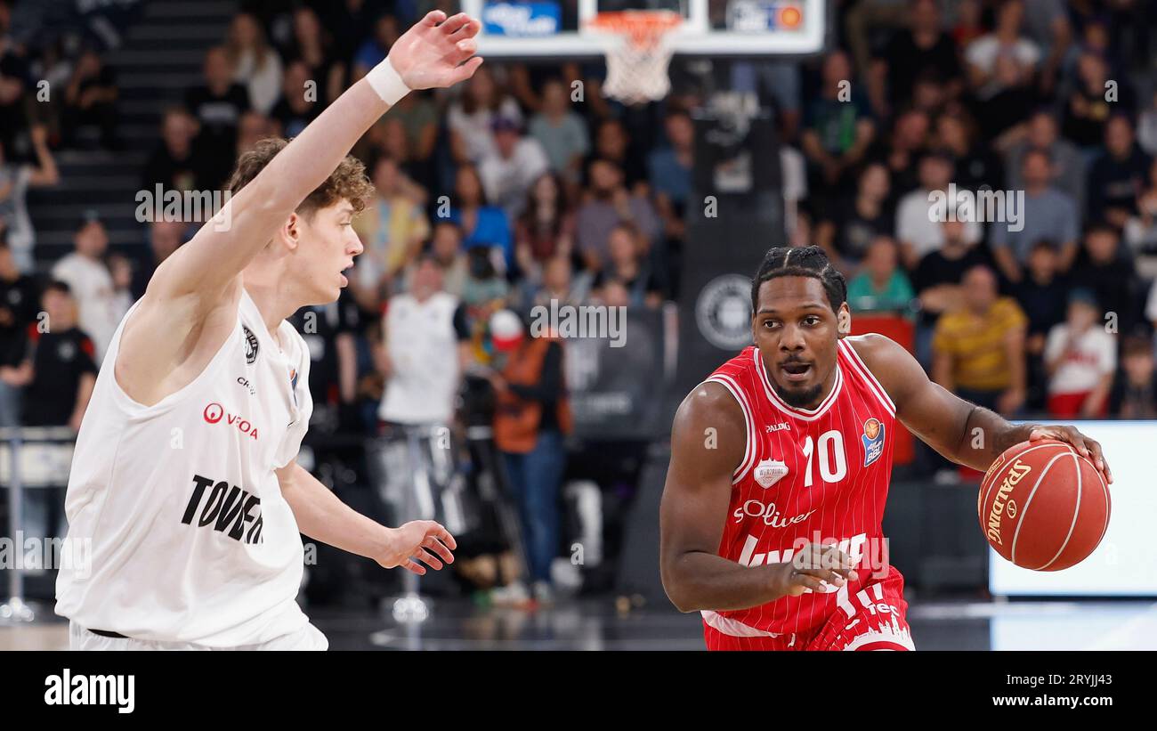 Hamburg, Germany. 01st Oct, 2023. Basketball: Bundesliga, Hamburg ...