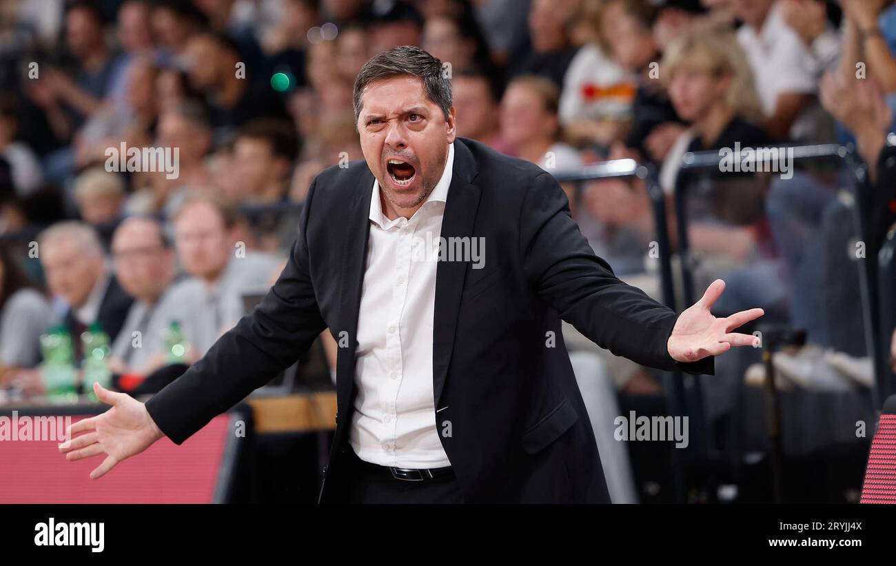 Hamburg, Germany. 01st Oct, 2023. Basketball: Bundesliga, Hamburg Towers - Würzburg Baskets ...