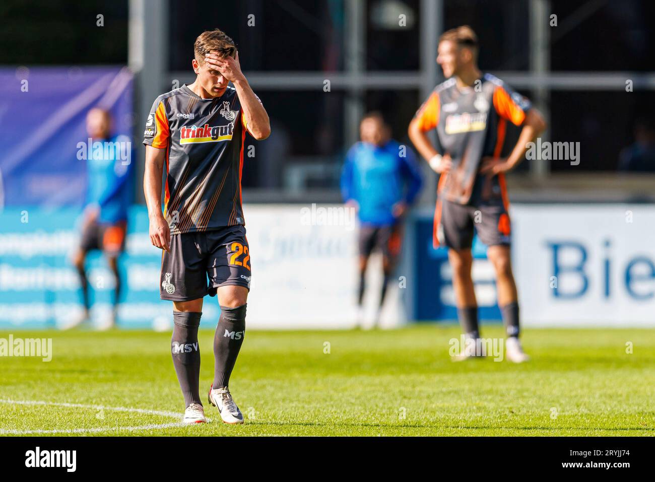 Cologne, Deutschland. 23rd Sep, 2023. firo: 09/23/2023, soccer, football, 3rd league, 3rd ...