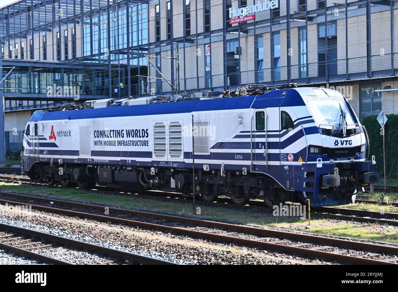 Retrack Germany GmbH, VTG AG, Schienenlogistik, E Lokomotive von ...