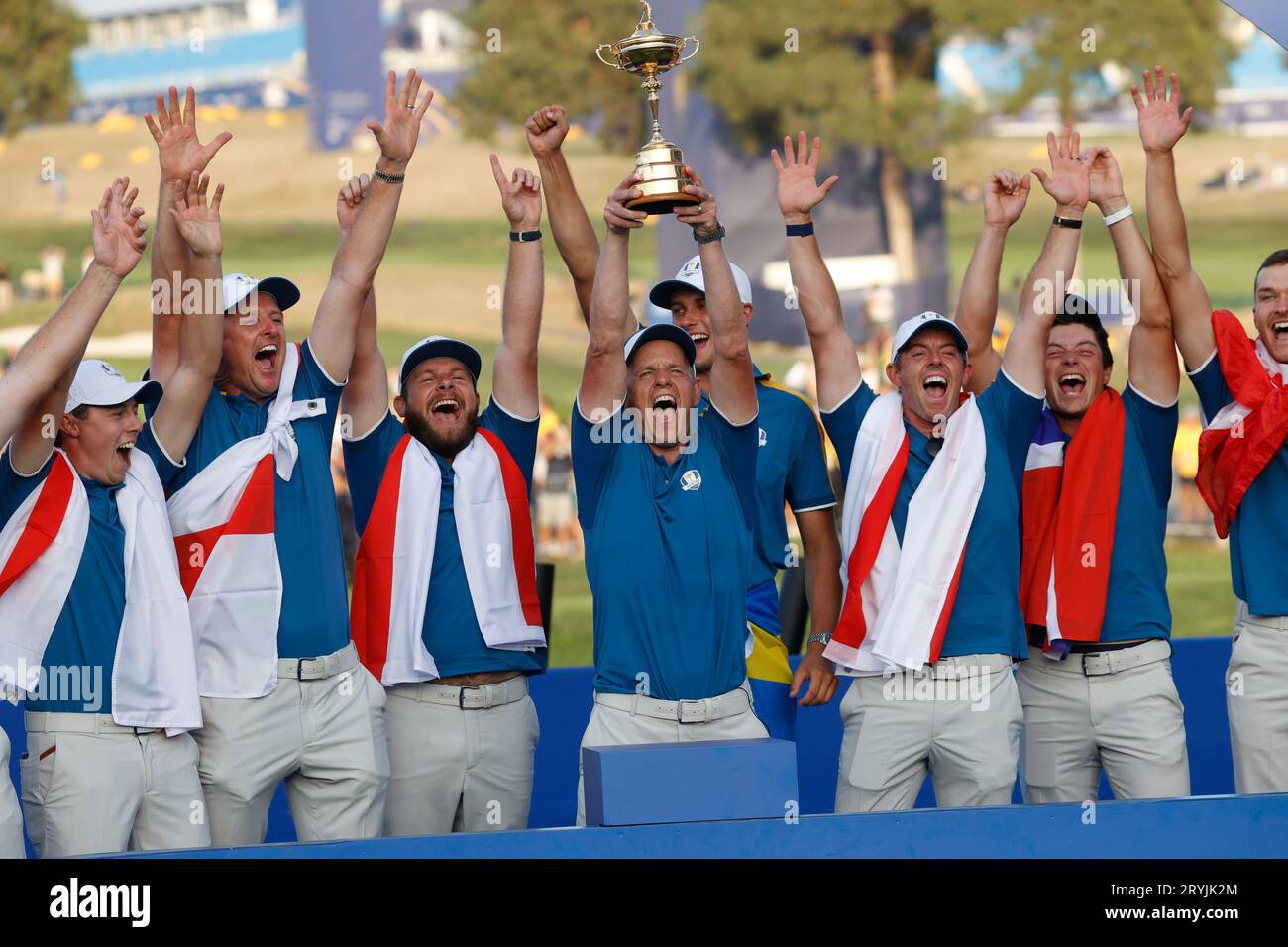 Rome, Italy . 1st October 2023; Marco Simone Golf and Country Club ...