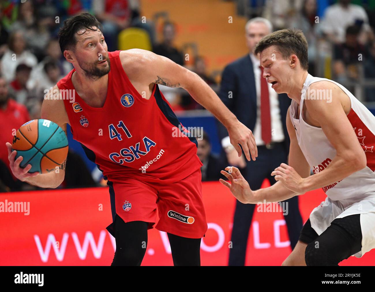 Moscow, Russia. 30th Sep, 2023. VTB United Basketball League. Match ...