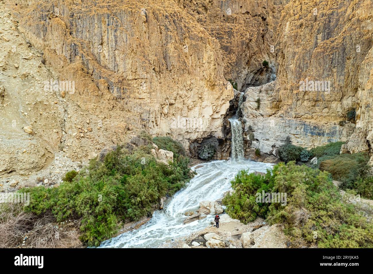 The biblical stream Kidron Stock Photo - Alamy
