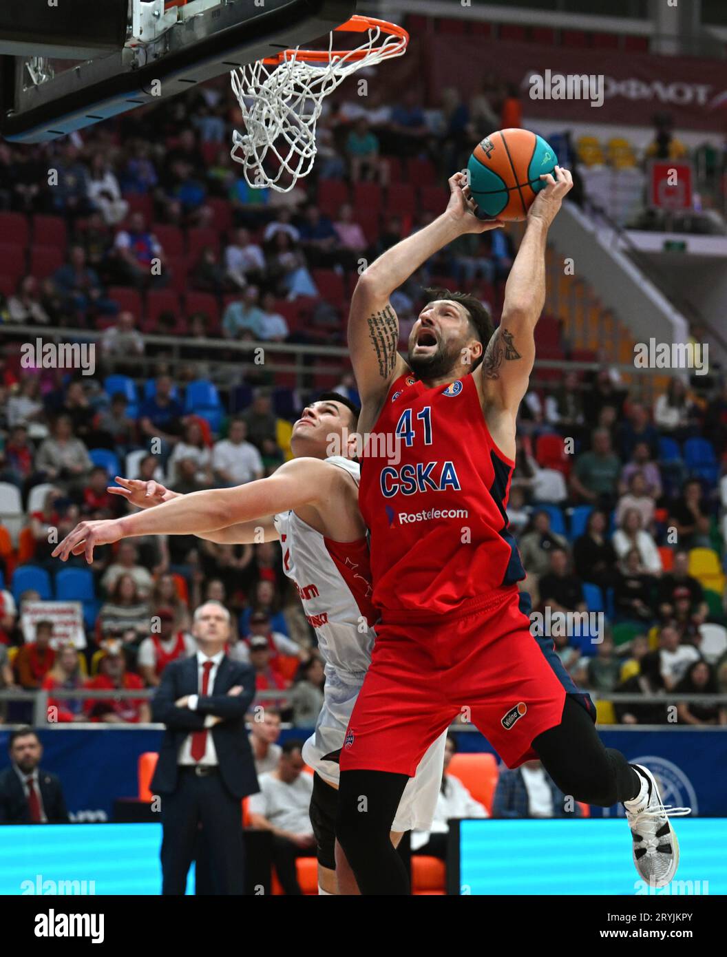 Moscow, Russia. 30th Sep, 2023. VTB United Basketball League. Match ...