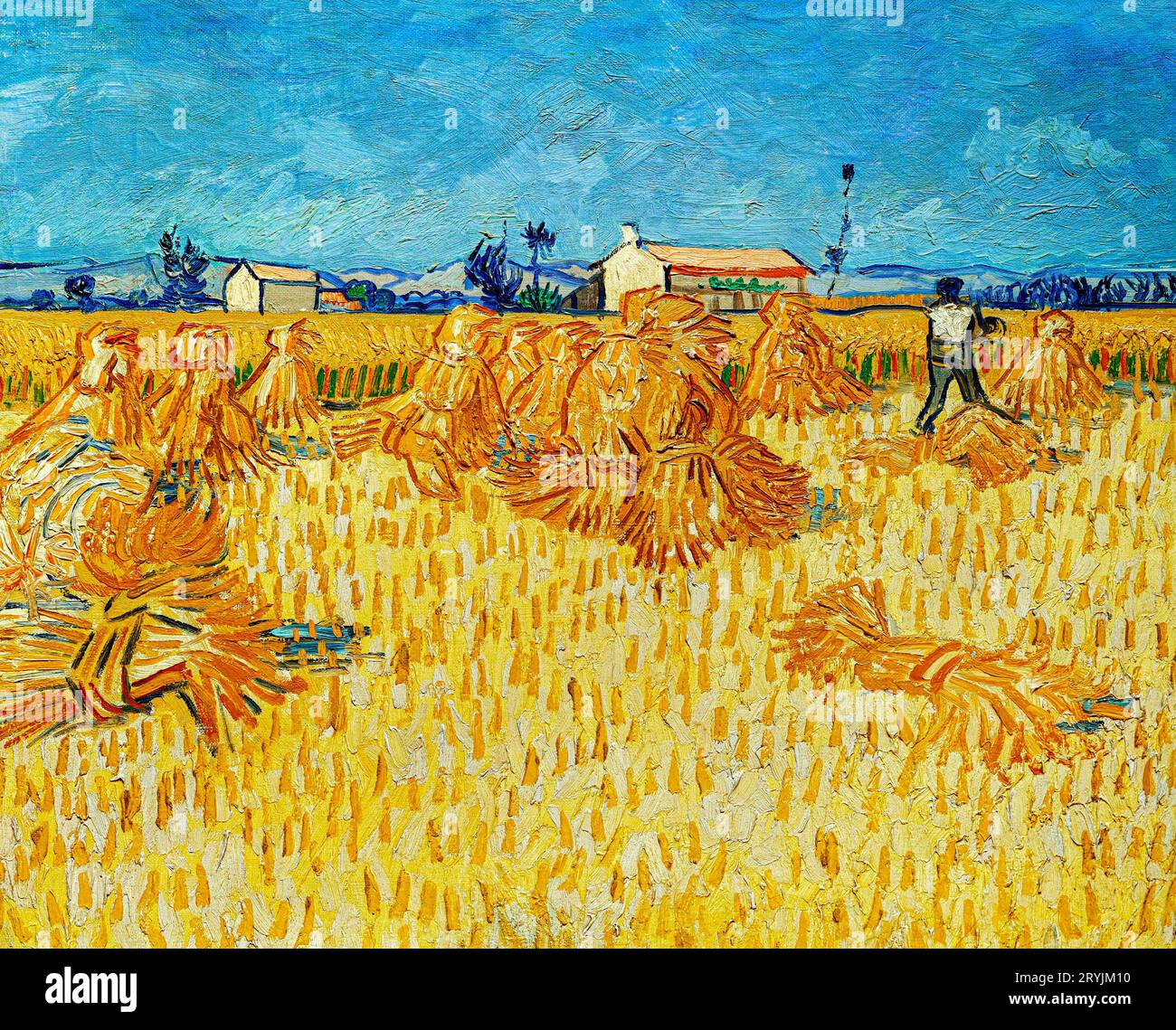 Ernte in der ProvÐ¹nce Stock Photo - Alamy