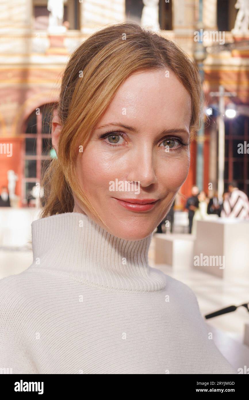 Leslie Mann attends the Valentino Spring/Summer 2024 womenswear fashion ...