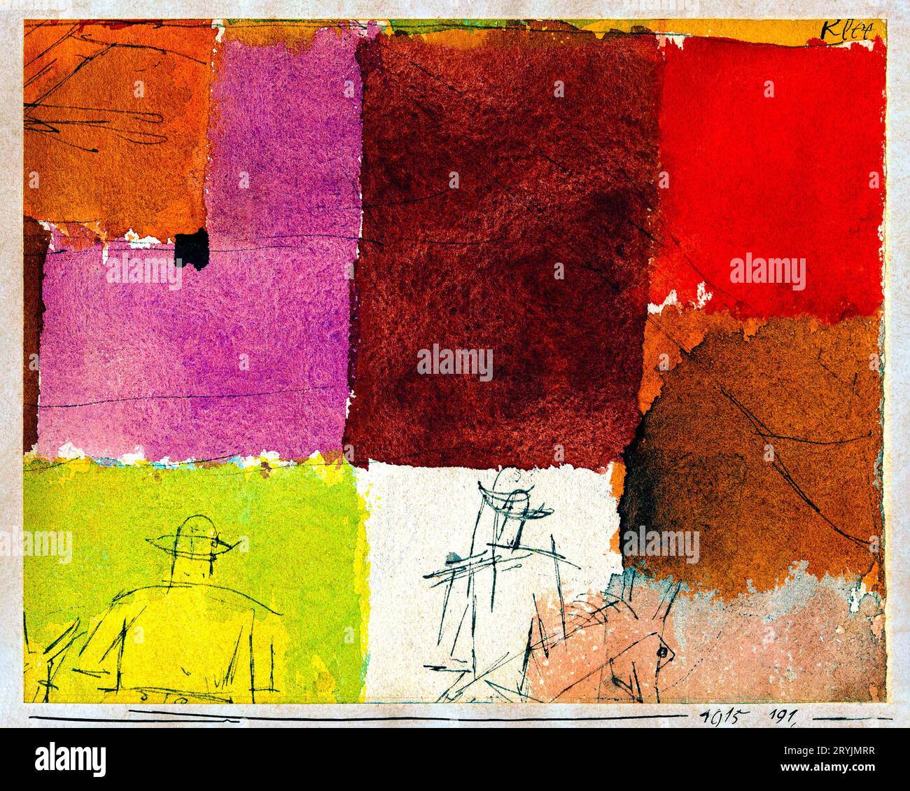 Composition with the yellow half moon and the y hi-res stock ...