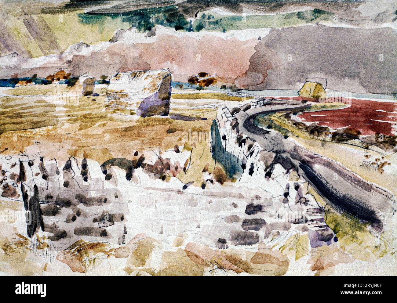 Paul nash landscape of the hi-res stock photography and images - Alamy