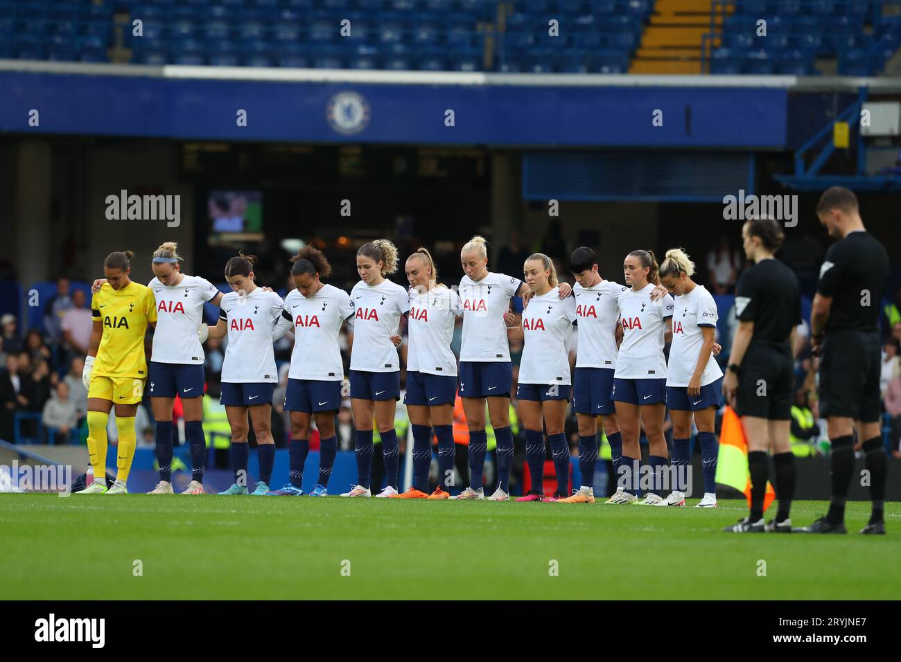 London, UK. 1st October 2023; Stamford Bridge, London, England: Womens ...