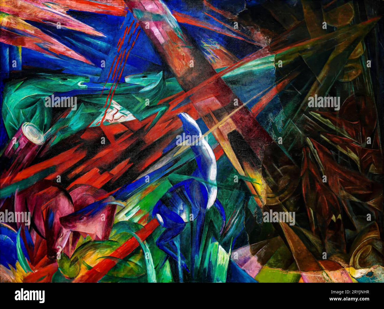 Animal fates (the trees showed their rings, the animals their veins ...