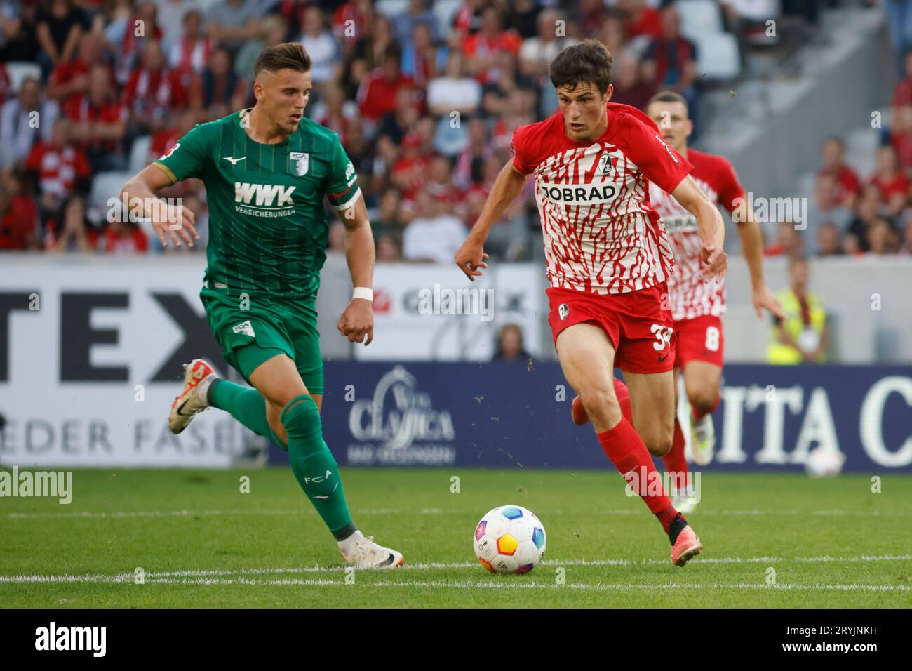 Freiburg Im Breisgau, Germany. 01st Oct, 2023. Soccer, Bundesliga ...