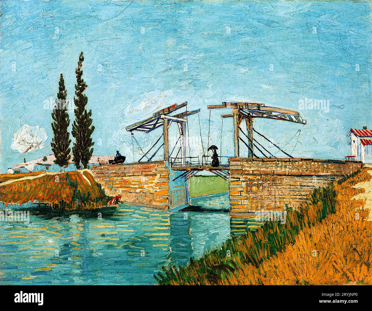 Vincent van gogh the bridge of arles hi-res stock photography and images - Alamy