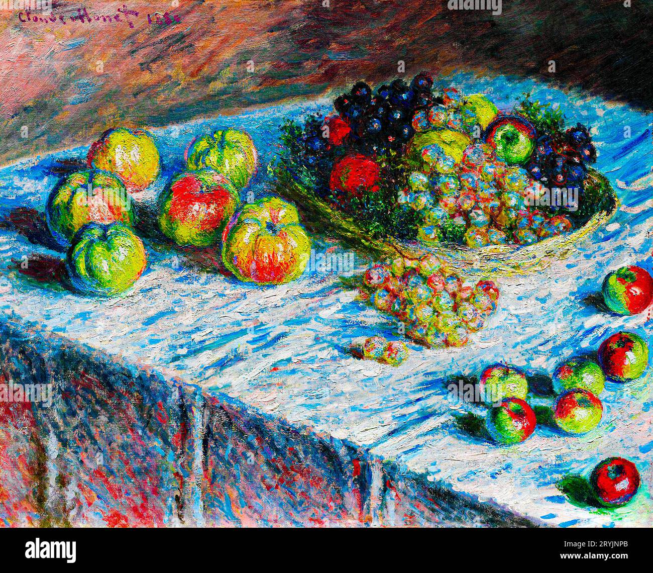 Apples grapes monet hi-res stock photography and images - Alamy