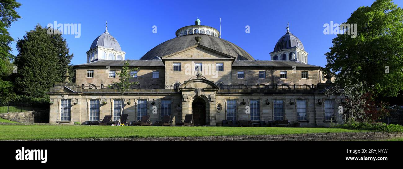 The Derby University building, Buxton town, Peak District National Park ...