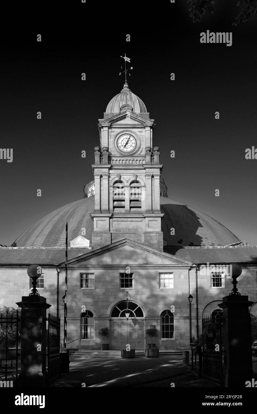 The Derby University building, Buxton town, Peak District National Park ...