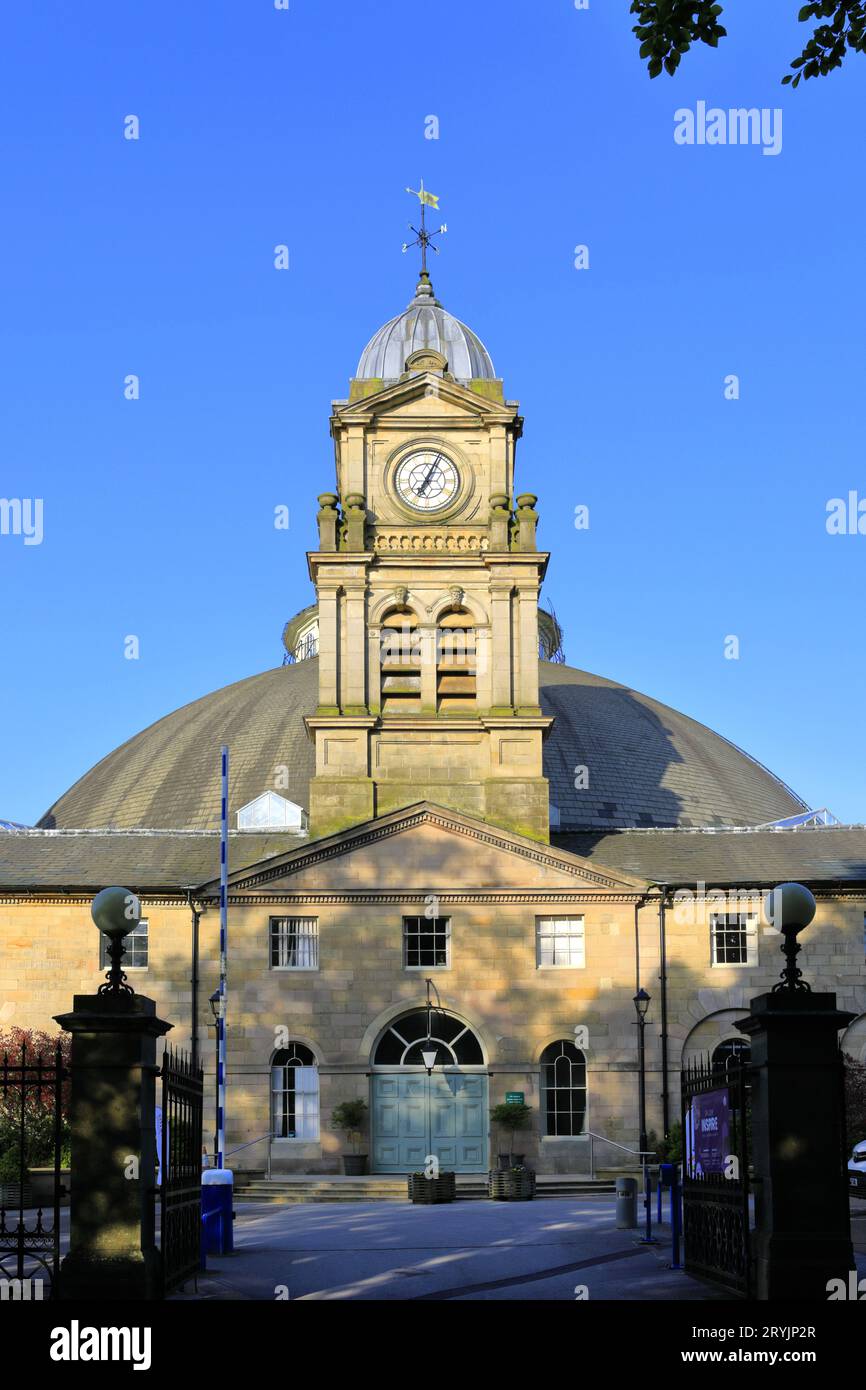 The Derby University building, Buxton town, Peak District National Park ...