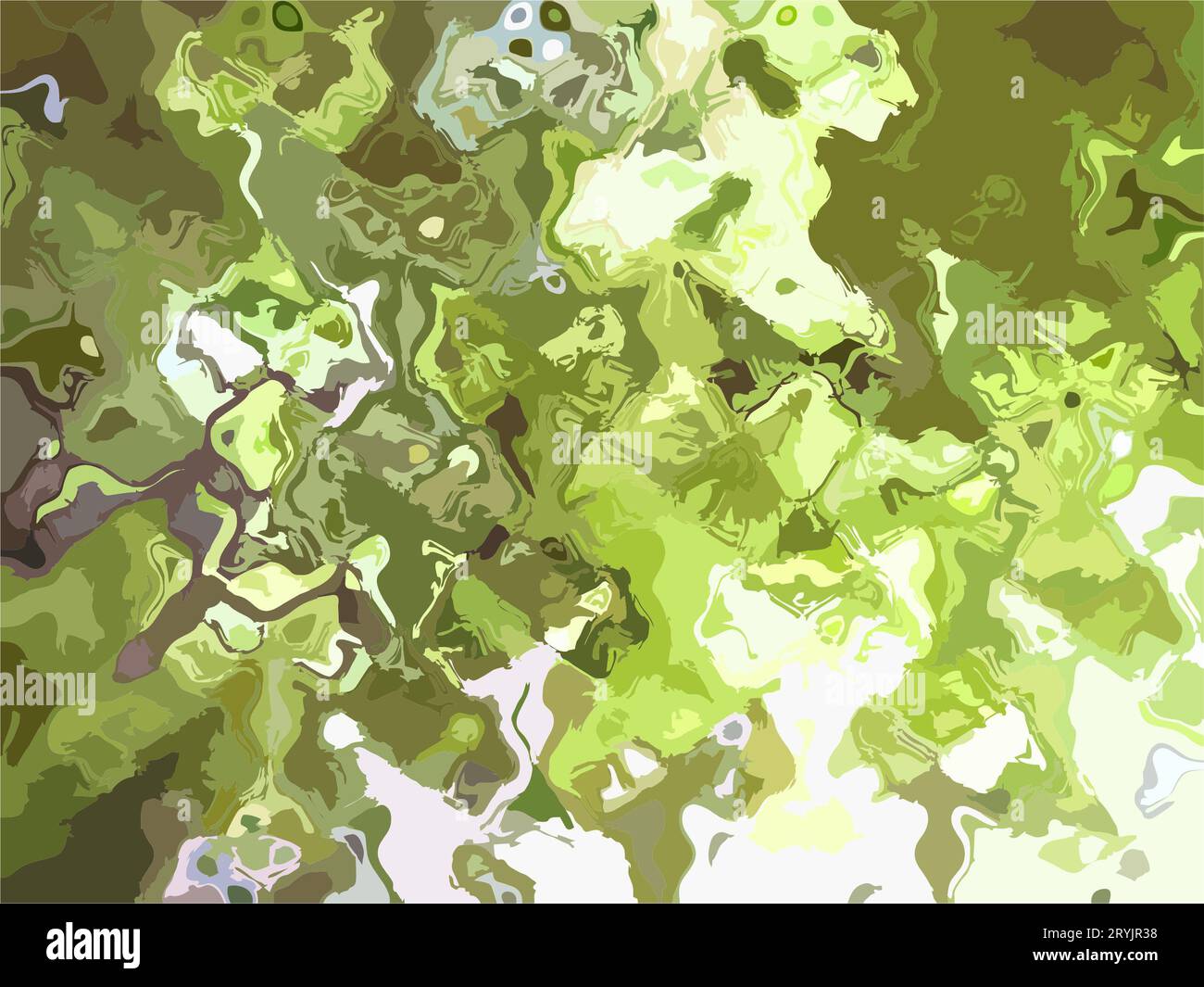 Camouflage background in green tonality for textiles or fabrics. Grungy ...