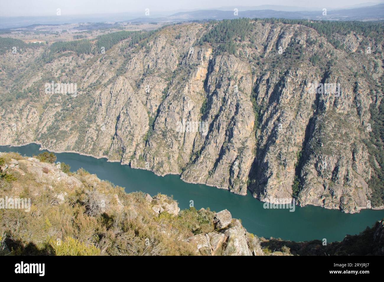 Landscape of Ribeira Sacra in Galicia Stock Photo - Alamy